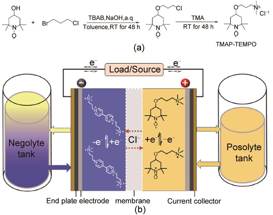 中性水系有机液流电池正极电解质的研究进展